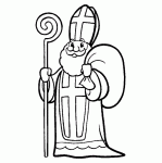 Mikuláš - omalovánky Archives - Předškoláci