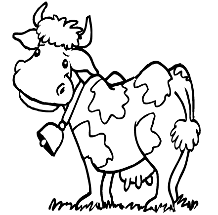 kráva Archives - Předškoláci - omalovánky, pracovní listy » Předškoláci ...
