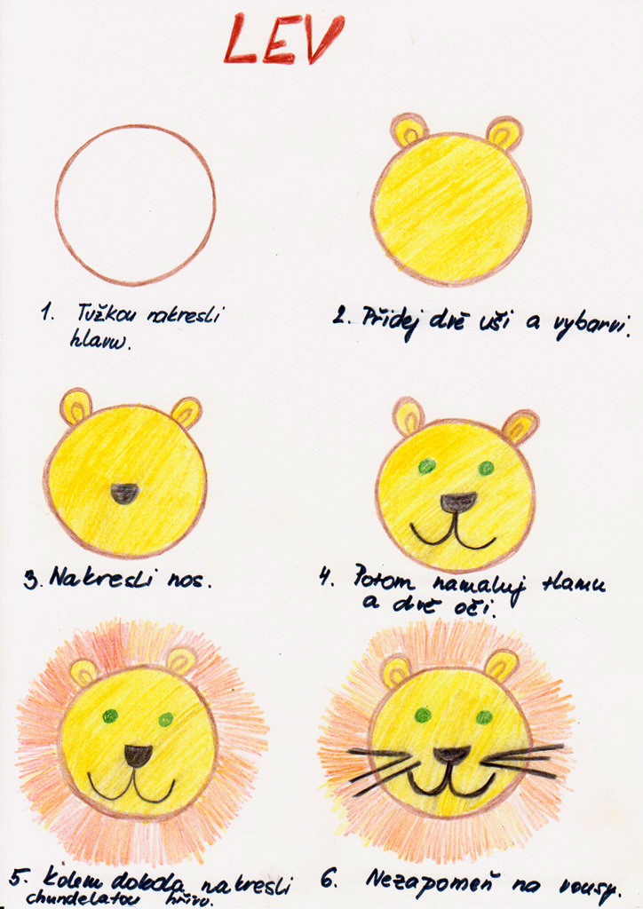 Kreslení zvířátek - Předškoláci - omalovánky, pracovní listy ...