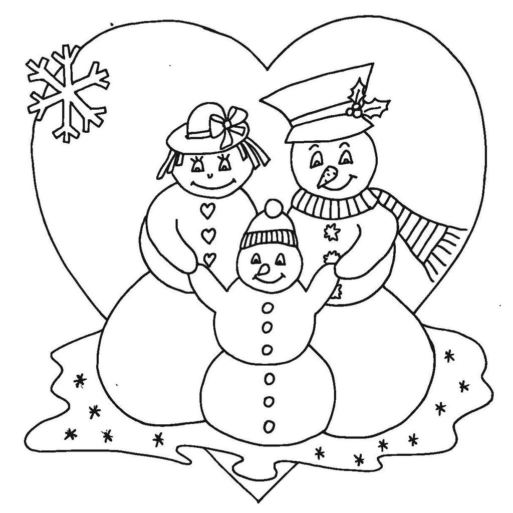 Zima a Vánoce - Předškoláci - omalovánky, pracovní listy » Předškoláci ...