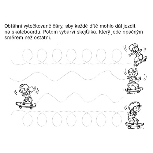 Uvolňovačky a zábavné úkoly - Předškoláci - omalovánky, pracovní listy ...